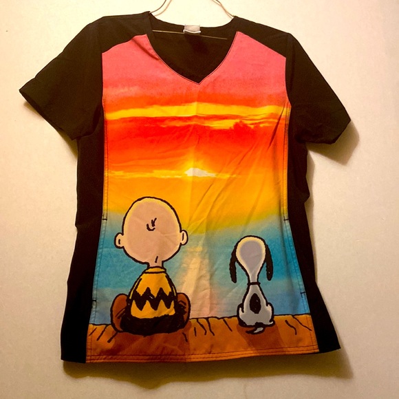 Tops | Snoopy Sunset S | Poshmark